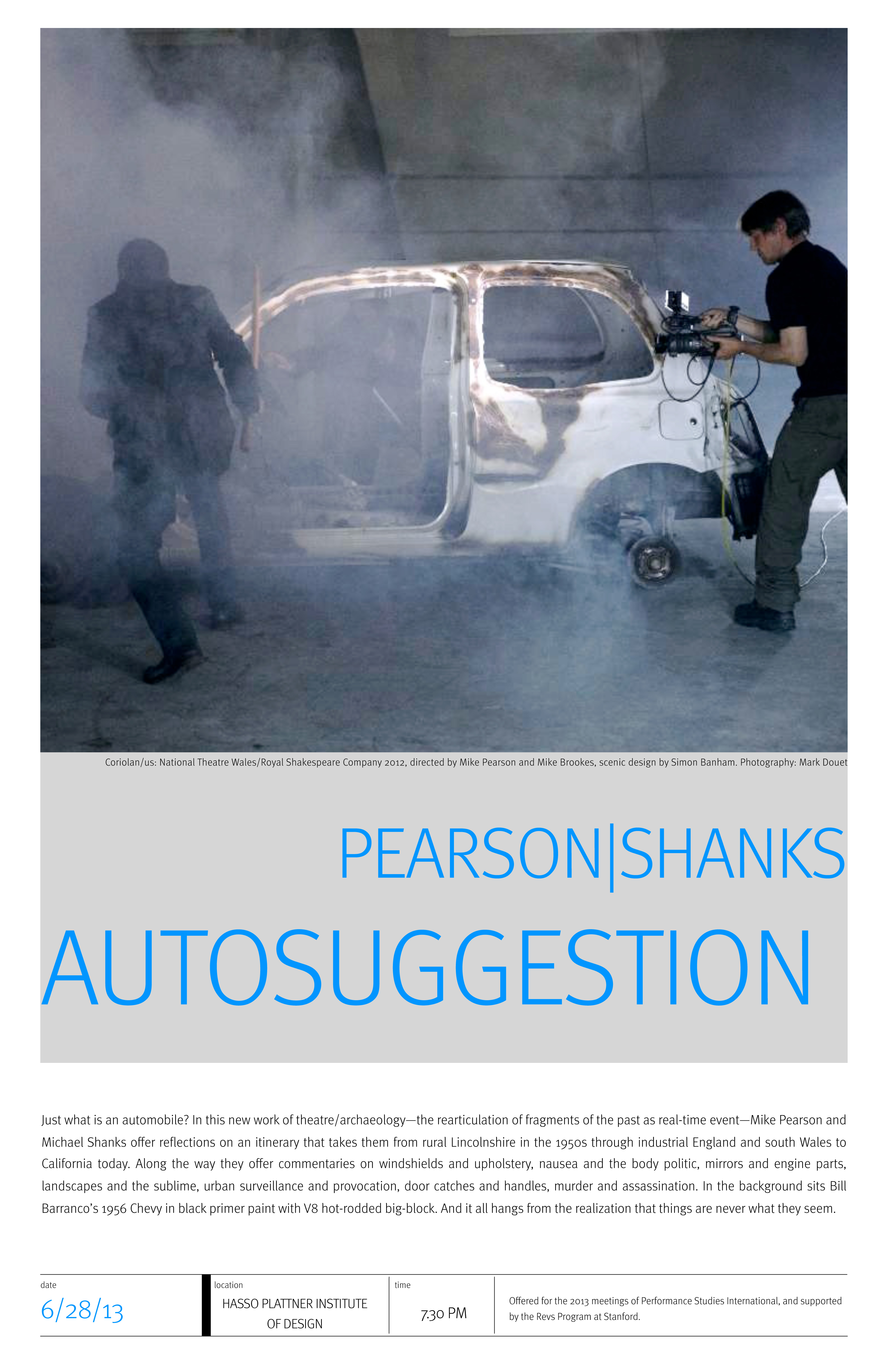 Theatre/Archaeology | Michael Shanks ~ archaeologist