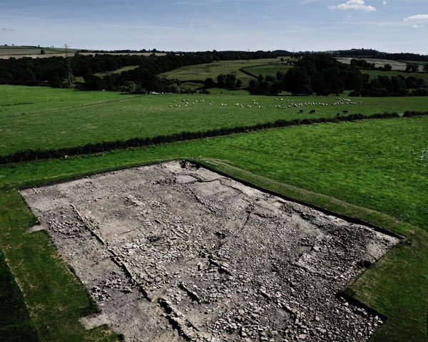 Binchester-fort-aerial-07-2010 | Michael Shanks ~ archaeologist