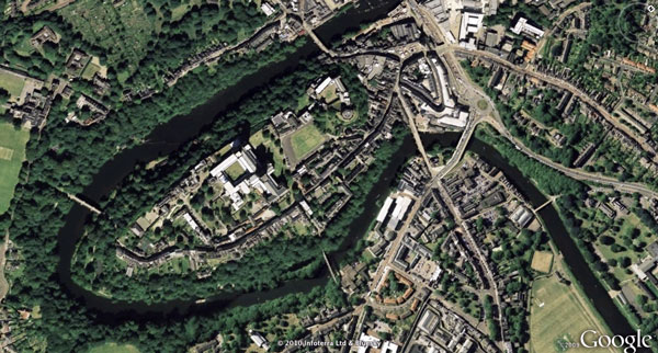 Durham-UK-Google-Earth | Michael Shanks ~ archaeologist